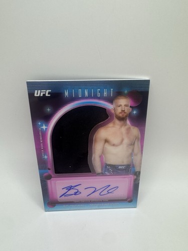 Bo Nickal 2025 Topps Midnight UFC Rookie Patch Auto RC | eBay