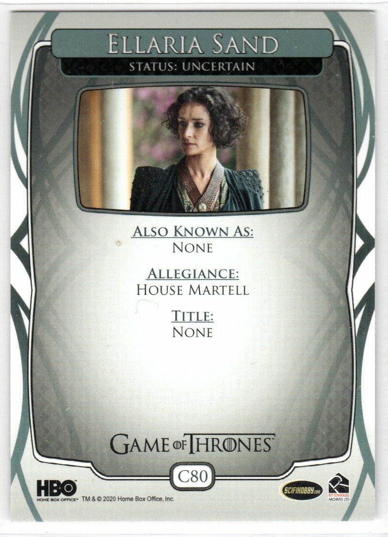 Ellaria Sand Casting