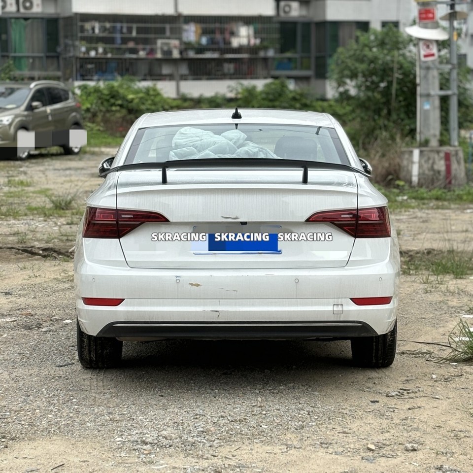 For VW Jetta GLI 2019-2021 Sedan Carbon Fiber Rear Trunk Lip Spoiler ...