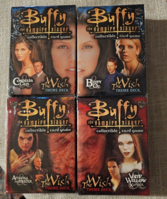 NIP-Sealed Buffy the Vampire Slayer Collectable Card Game The Wish 4 ...