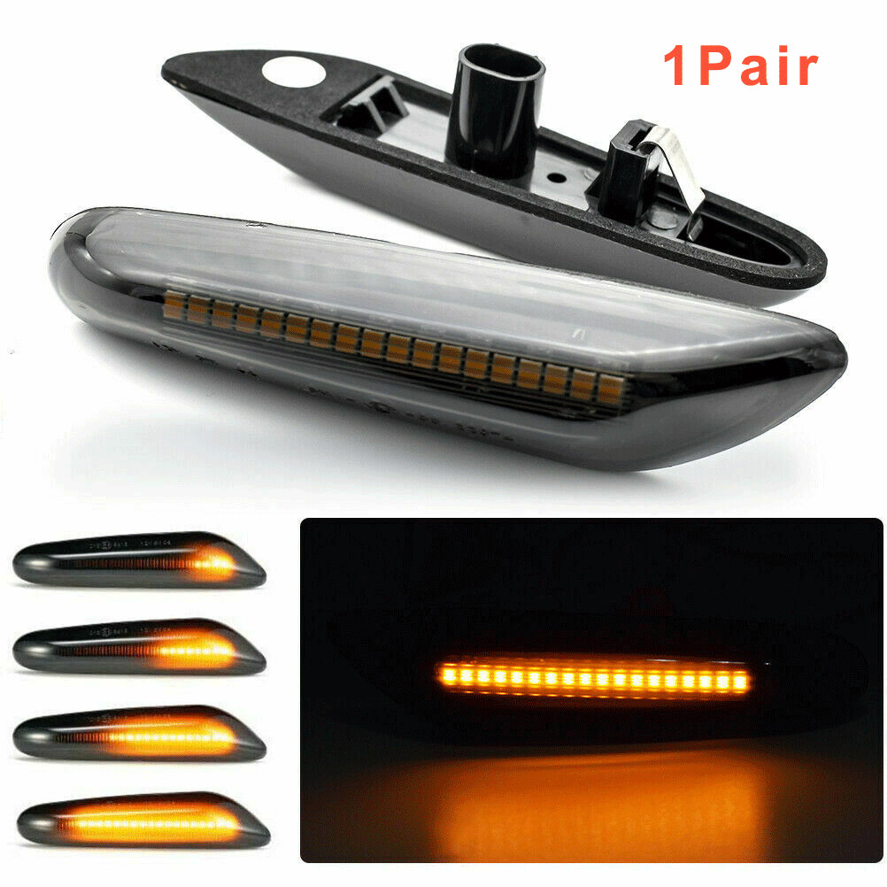Clignotant Répétiteur LED Pour BMW SERIE 1 E81 E82 E87 E88 3 E90 E91 ...