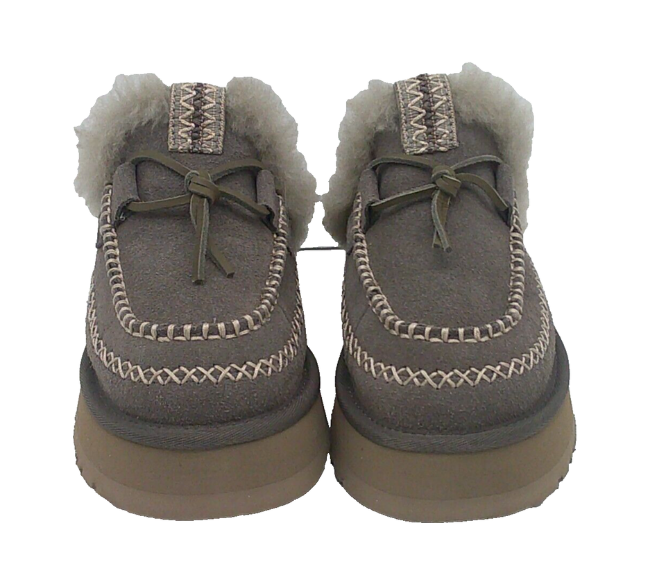 UGG DISQUETTE ALPINE WOMEN SLIPPERS SUEDE THUNDER CLOUD US 9 /UK 7 /EU ...