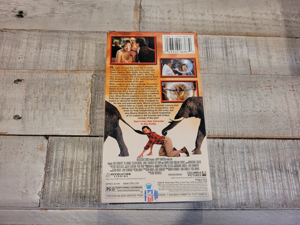 The Animal (VHS, 2001) | eBay