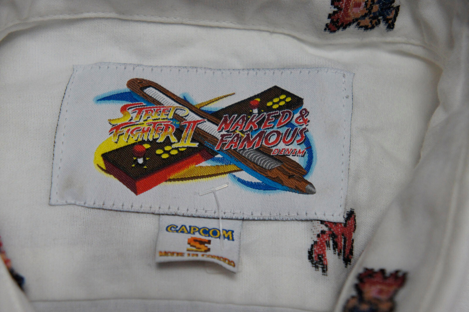 RARE Vintage Naked & Famous Street Fighter Hadouken … - Gem