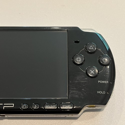 BLACK Sony PSP 3000 System w/ Charger, Battery, & 4gb Memory Card ...
