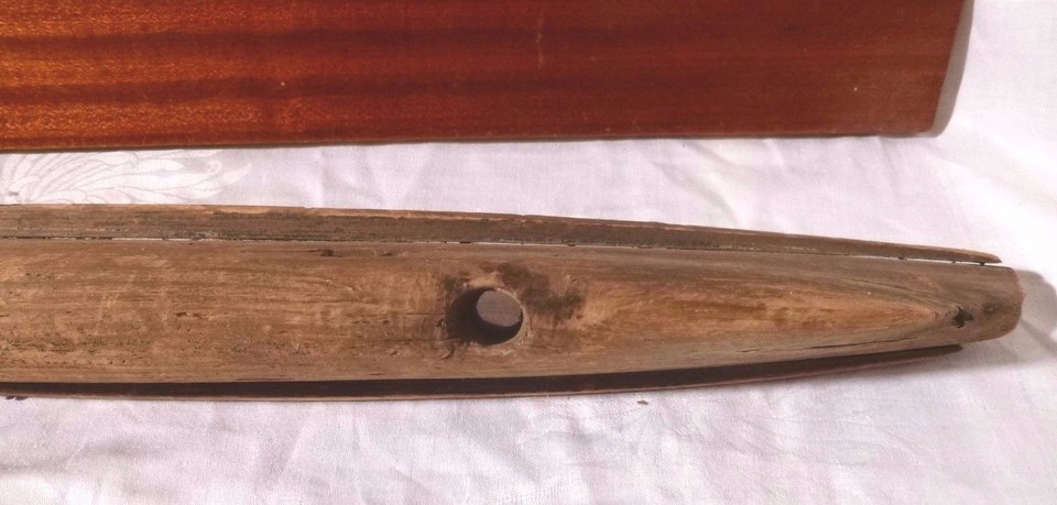 Antique Weathervane Body 1800s Carved Wood Schooner MARBLEHEAD MA ...