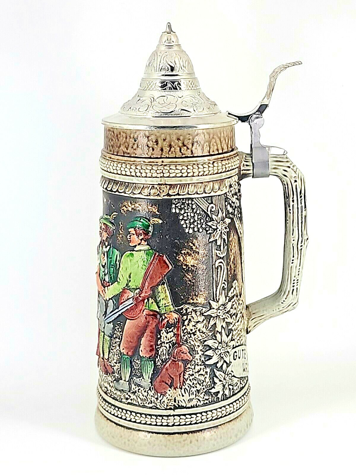 Vintage Gerz Handgemalt 8 "Cute Waid Jagers Freud" Beer Skein 11 ...