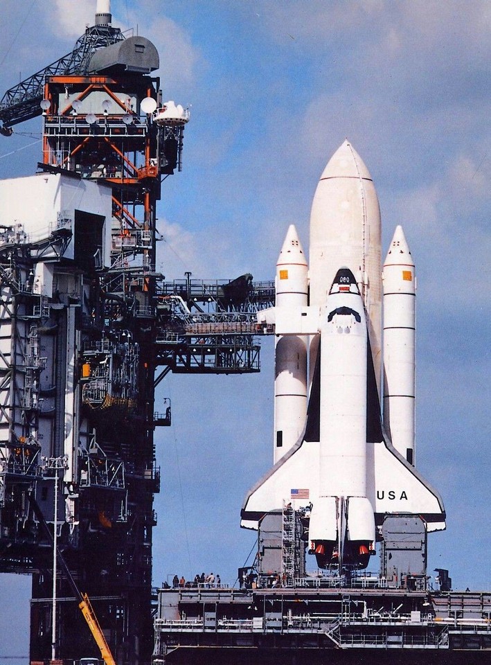 Space Shuttle Columbia Model STS-1 1/50 Scale | eBay