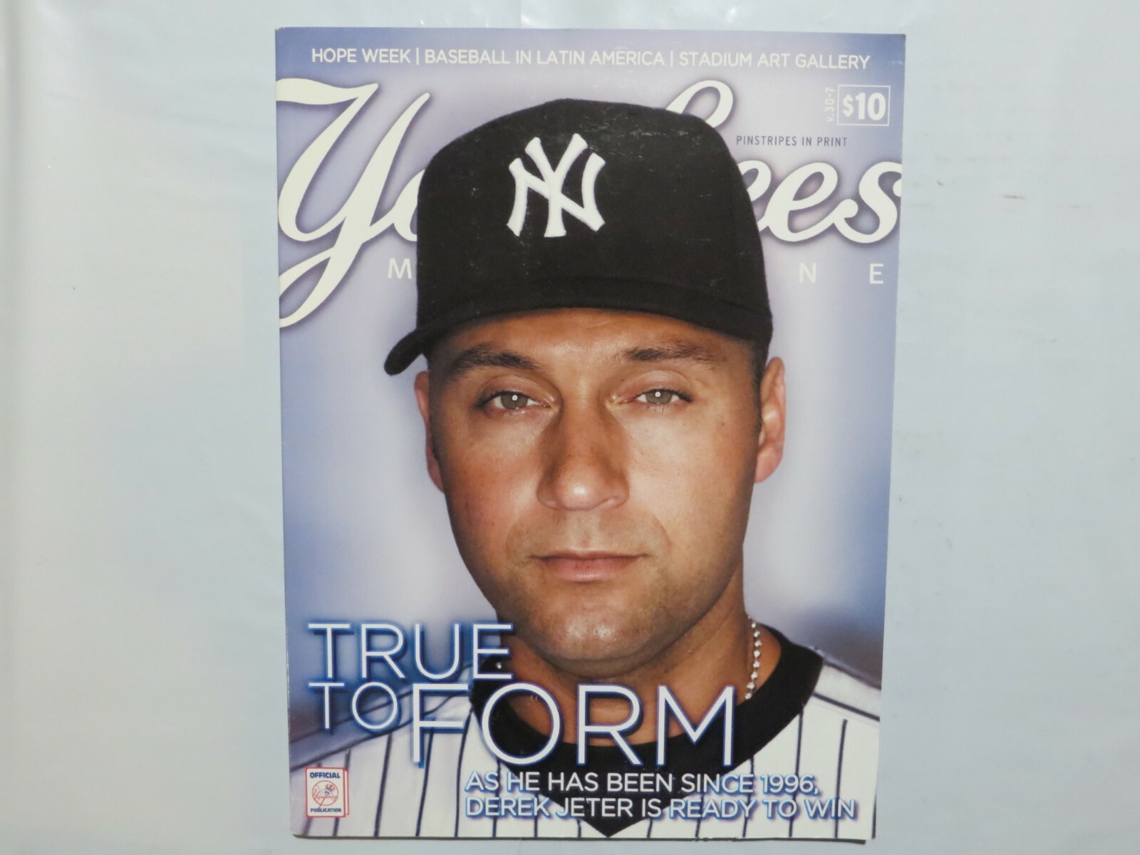 Yankees Magazine September 2009 True to Form Derek Jeter U6 | eBay