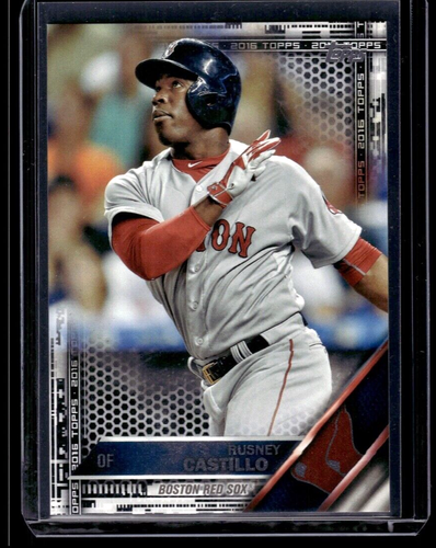 2016 Topps Black #75 Rusney Castillo /65 Red Sox | eBay