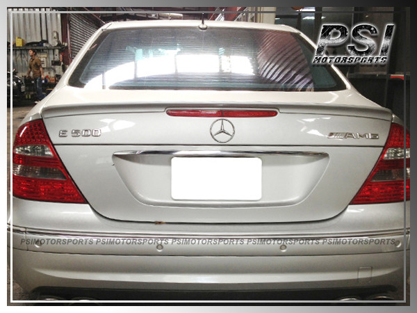 E55 AMG Style Trunk Spoiler Lip 03-09 W211 E280 E320 E350 E550 4Dr ...