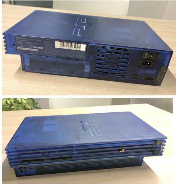 Sony PlayStation 2 Ocean Blue Console for sale online | eBay