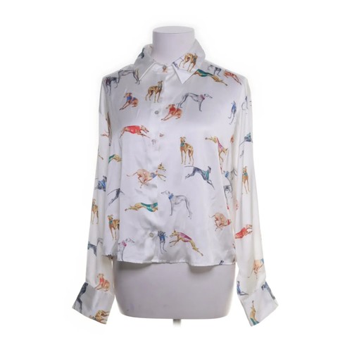 Zara, Hemd, Größe: S, Weiß/Mehrfarbig, Polyester, Sonstiges, Damen #odh ...