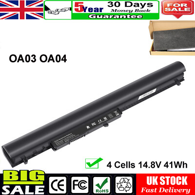 Laptop Battery OA03 OA04 For HP Spare HSTNN-LB5S HSTNN-PB5Y TPN-F113 ...