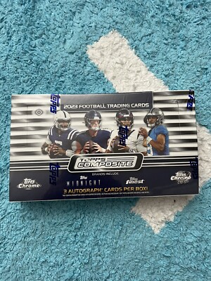 2023 TOPPS COMPOSITE FOOTBALL HOBBY BOX FACTORY SEALED 3 AUTOS - IN ...