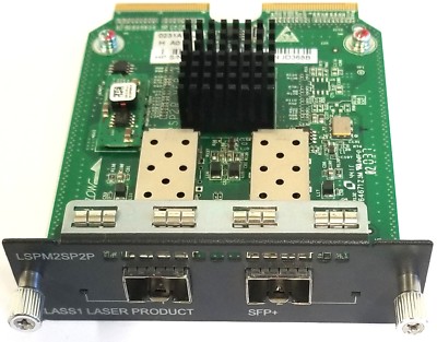 HP / H3C 5500 / 5120 2-Port 10GbE SFP+ Module JD368B LSPM2SP2P LSP2SP2P ...