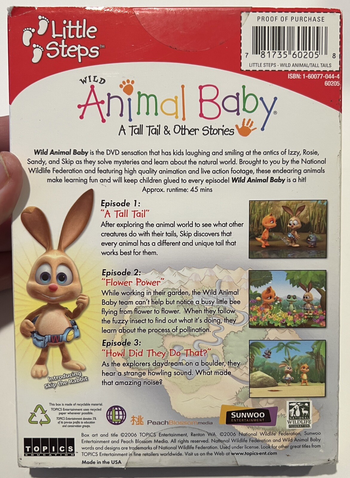 Wild Animal Baby A Tall Tail & Other Stories (DVD) Skip the Rabbit ...