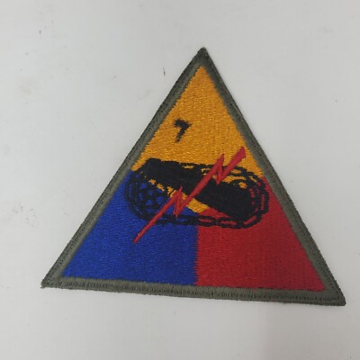 U.S ARMY 7TH ARMORED DIVISION MILITARY UNIFORM COLLECTIBLE PATCH | eBay