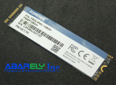 Foresee 128GB Internal SSD M.2 FSGLMMC-128GH P900F128GH Solid State ...