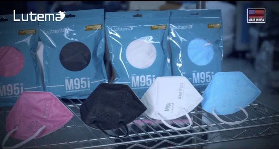 50 Pack! 5 Layer Protection KN95 / M95i Face Mask MADE IN USA ...