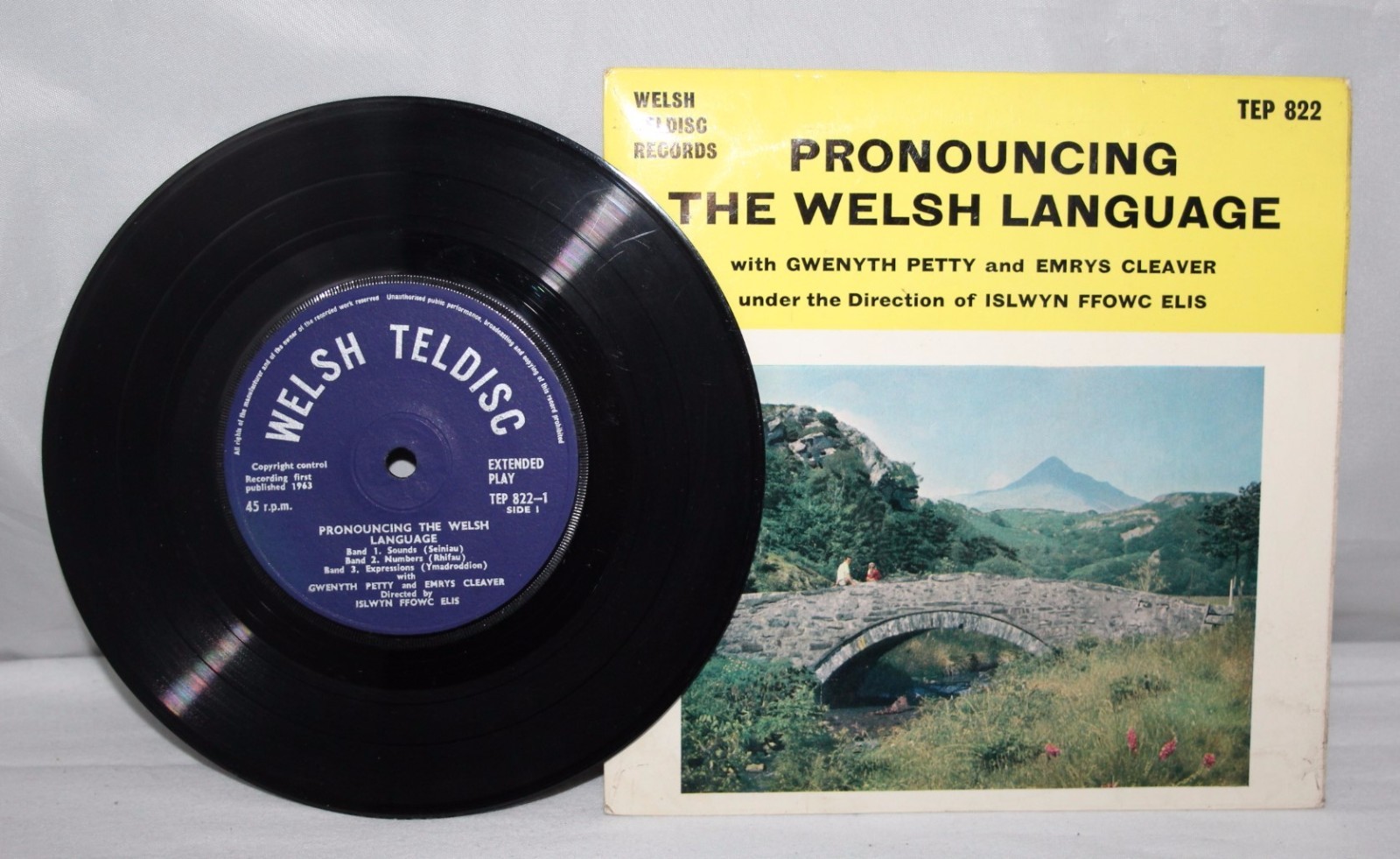 7" EP - Pronouncing The Welsh Language - Gwenyth Petty & Emrys Cleaver ...