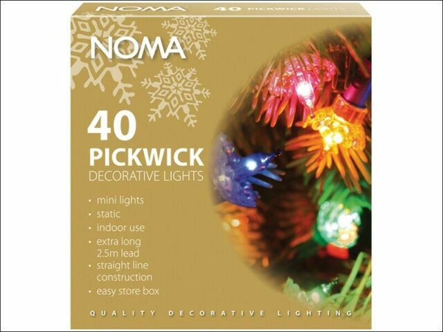 NOMA Pack of 40 Pickwick Christmas Decorative Lights (4311) for sale ...