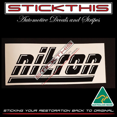 Suits Holden Commodore VL Nitron - Guard Decal Sticker | eBay Australia