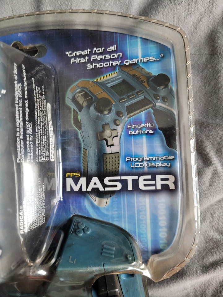 Radica Gamester FPS Master Controller Playstation 2 Brand New In ...