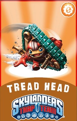 Skylanders Trap Team Tread Head NFC Card | eBay