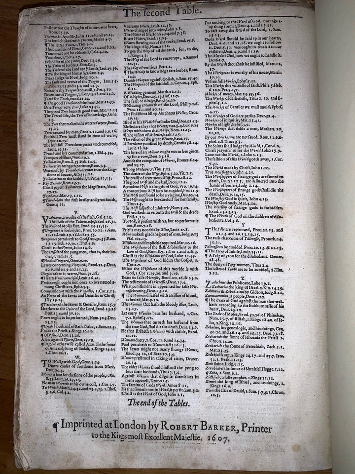 1607 FOLIO GENEVA BIBLE Lewis Lupton's Copy !!!! | eBay UK