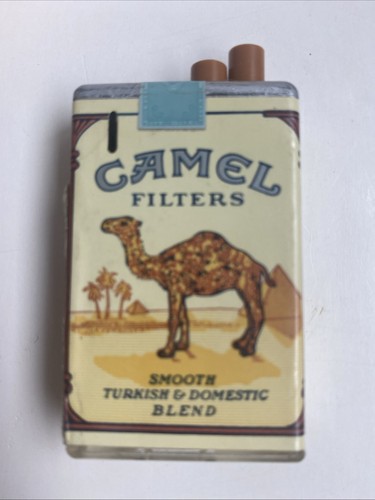 Camel Brand Filter Pack Cigarette Butane Lighter Vintage Promotional ...