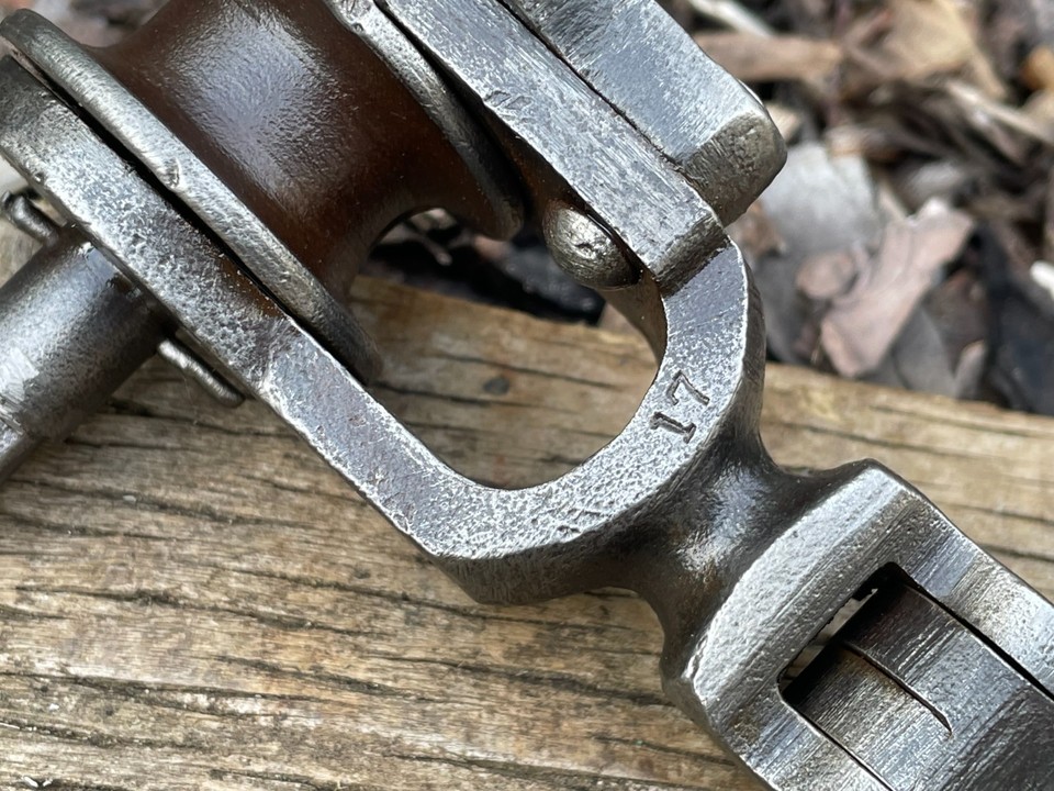 Vintage Fence Ratchet Vice Telegraph Telephone Wire Tensioner Wire Draw ...