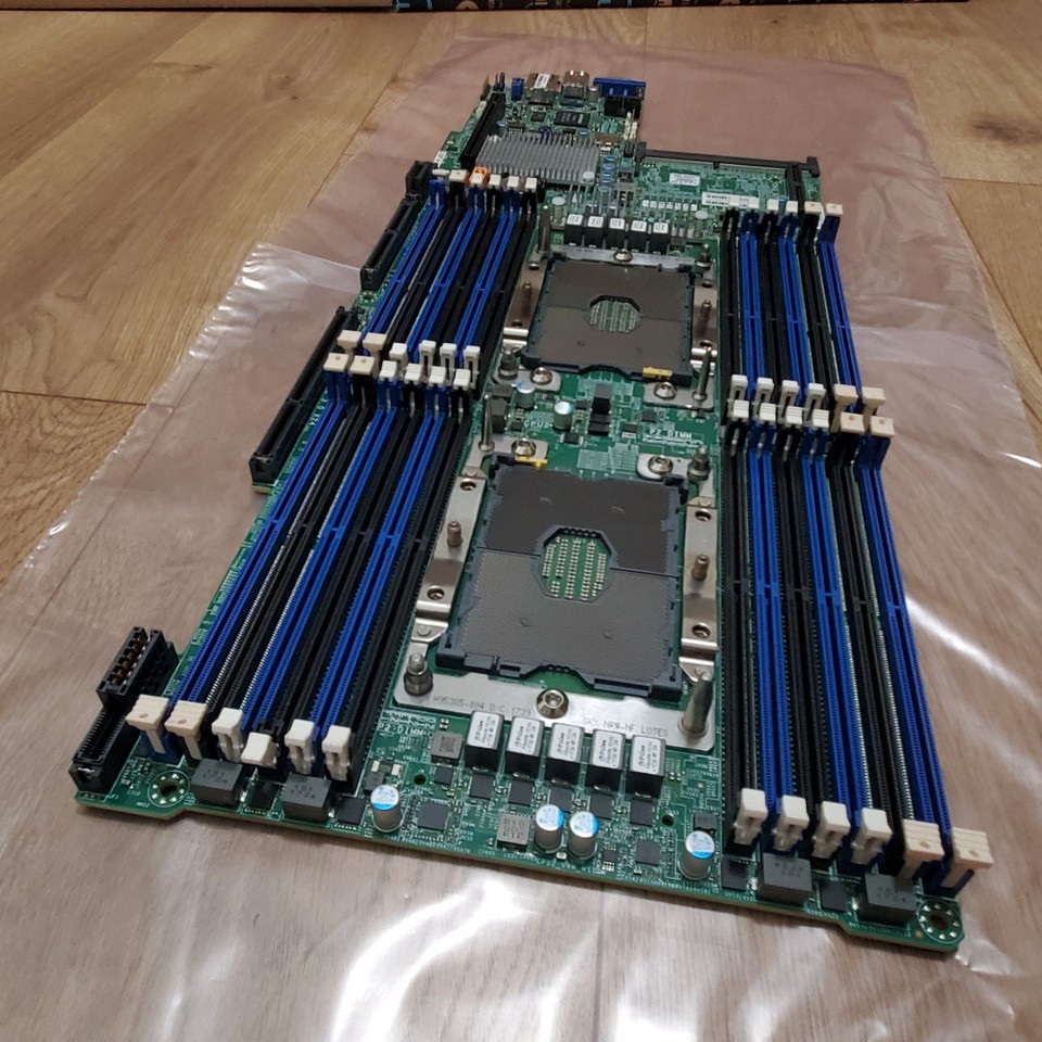 SuperMicro DDR4 Dual LGA3647 Server Motherboard P/N: X11DPT-B-G6-NI22 ...