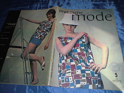 Praktische Mode , Mai 1963 , Mode Zeitschrift / DDR , Verlag für die ...