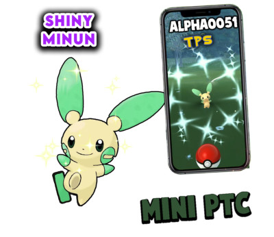Pokemon Shiny Minun mini P T C 60k | eBay