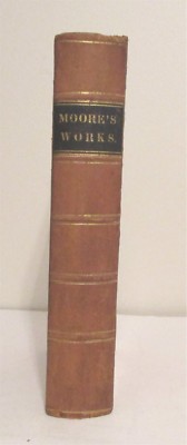 POETRY: POETICAL WORKS OF THOMAS MOORE, Book, Leather | eBay