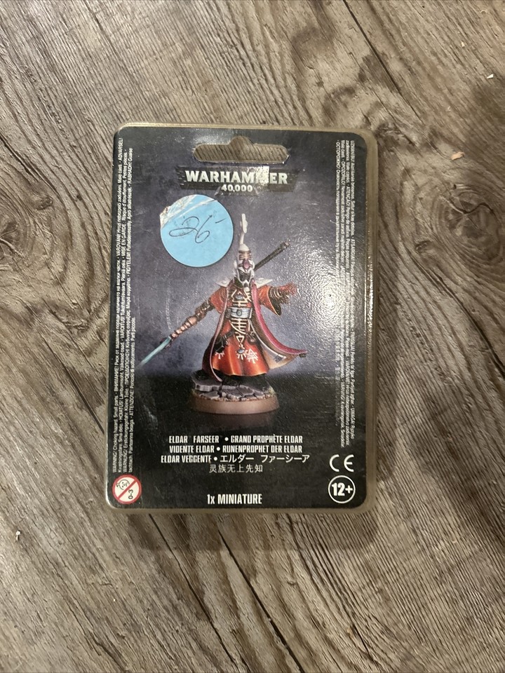Warhammer 40k Craftworlds Farseer with Singing Spear Aeldari Eldar 5011921998067| eBay