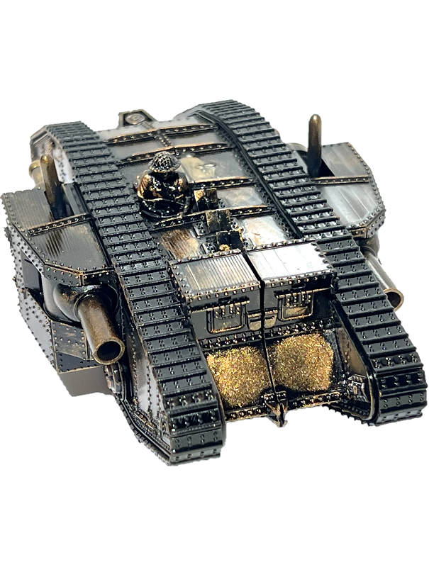 ANZAC Western Front WW1 British 1916 Mark1 Tank Model Australian | eBay ...