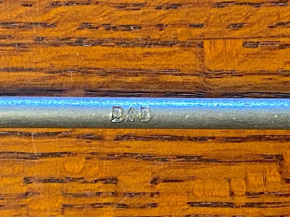 ORIGINAL WW2 Webley Colt S&W .45/.455 CLEANING ROD D-D CROWN Marked for ...