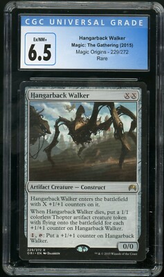 HANGARBACK WALKER (2015) Magic: The Gathering Origins Rare 229/272 CGC ...