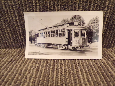 Vtg Seattle Municipal # 297 Electric Street Car Trolley Railroad Photo ...