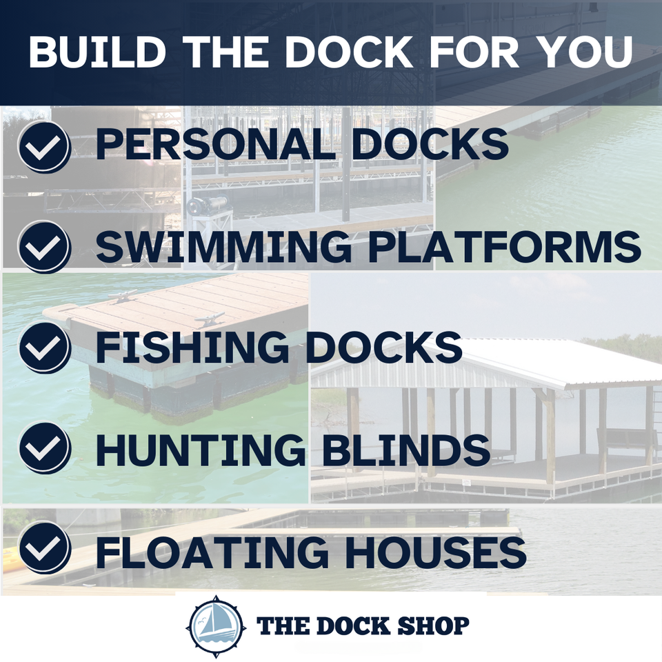 24"x48"x08" Eagle Float Dock Float - Foam Filled - 15 Year Manufacturer ...