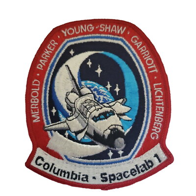 NASA SPACE SHUTTLE Mission 4" PATCH - STS-9 COLUMBIA - SPACELAB 1 | eBay