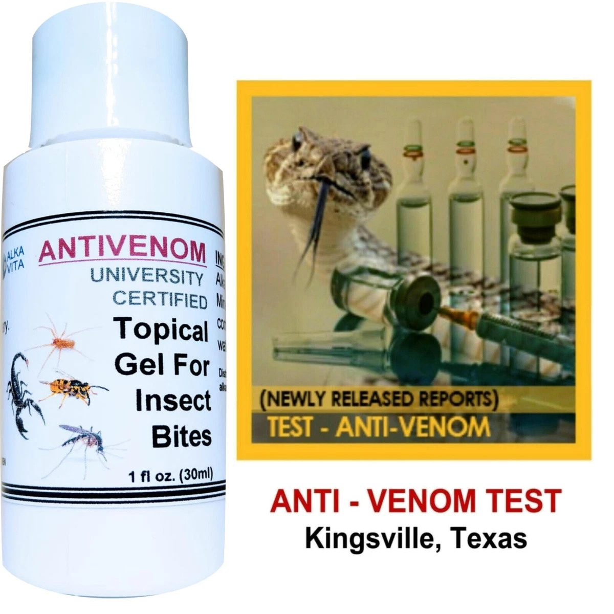 Insect Bite Spray Gel