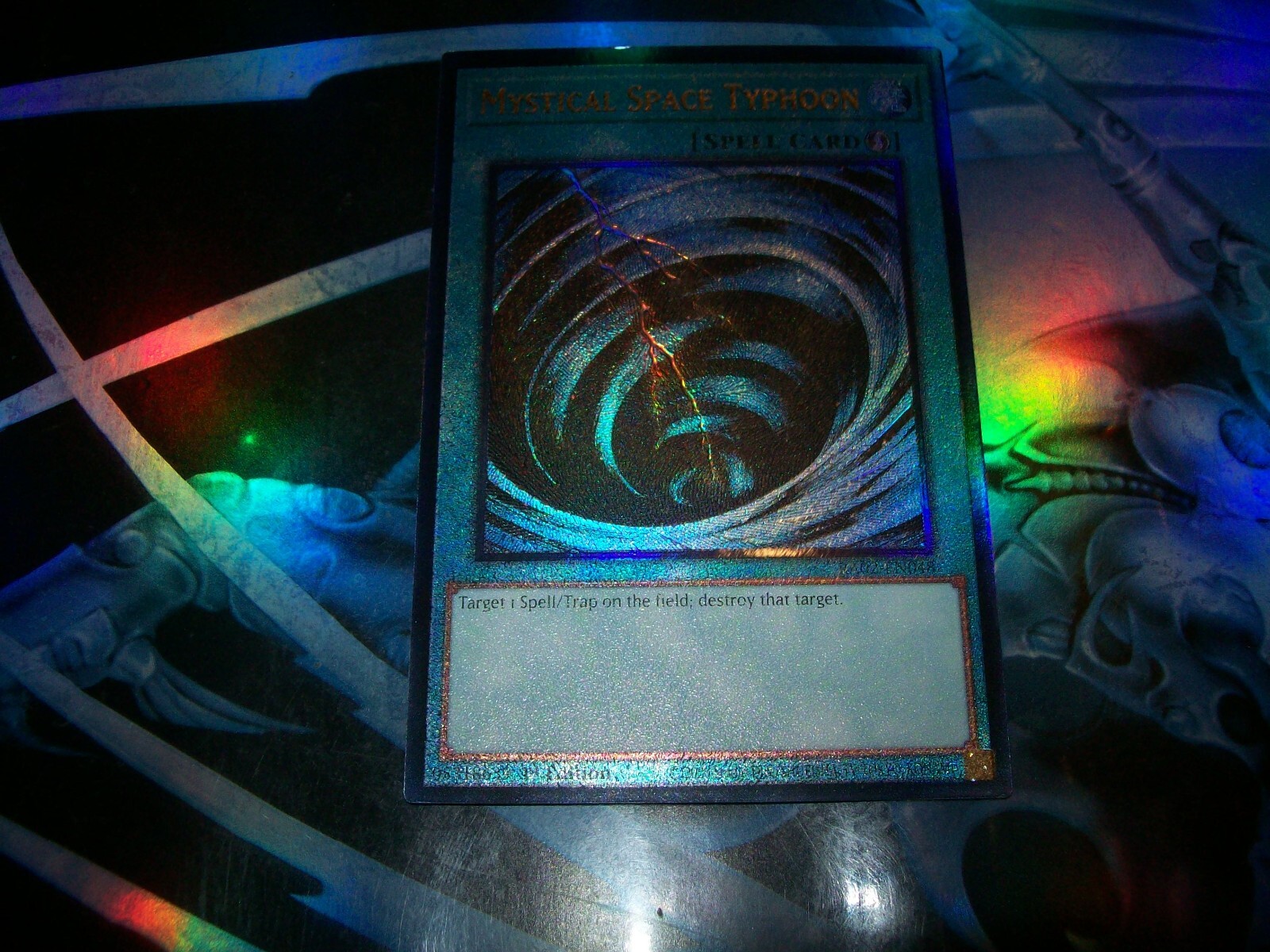 Mystical Space Typhoon 1st Edition Prismatic Ultimate Rare RA02-EN048 ...