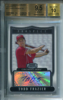 Todd Frazier Autographed 2007 Bowman Sterling Rookie Card (Beckett) | eBay