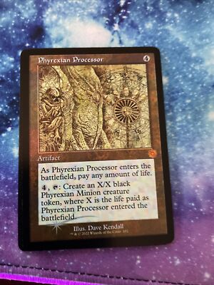 Phyrexian Processor Foil 102 (Retro Frame Schematic) - Brothers' War | eBay