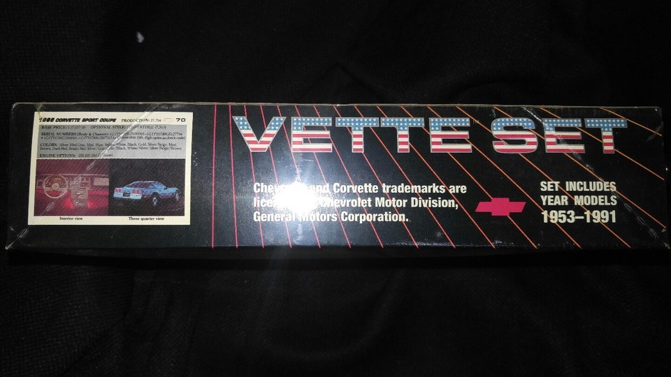 1991 Vette set Factory Sealed box | eBay