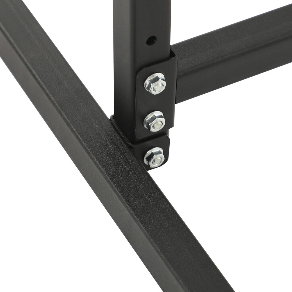 3-Tier Cargo Container Storage Shelf Brackets 2Pack Black Wall-Mount ...