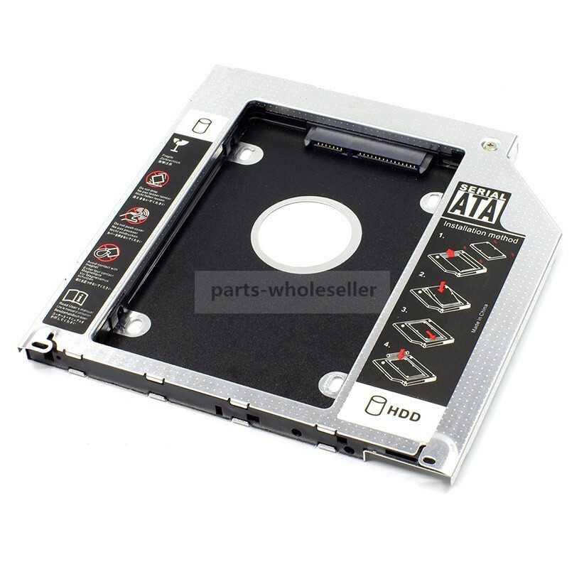 2nd SATA HDD SSD Caddy for MacBook Pro MBP Early Middle Late 2009 2010 ...